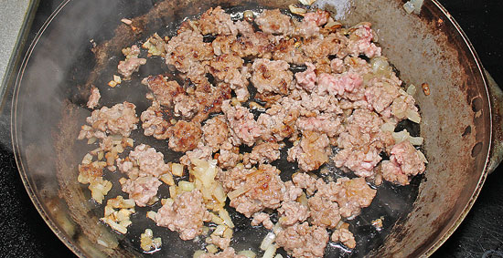 Rezept: Zucchettigratin mit Hackfleisch - Rollis Rezepte