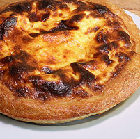 Rezept: Toétché jurassien - Sauerrahmkuchen aus dem Jura - Rollis Rezepte